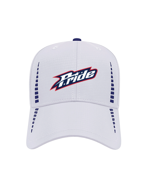 PRIDE CAP AMERICA I7000 PERFORMANCE HAT - WHITE/NAVY | Space Coast ...