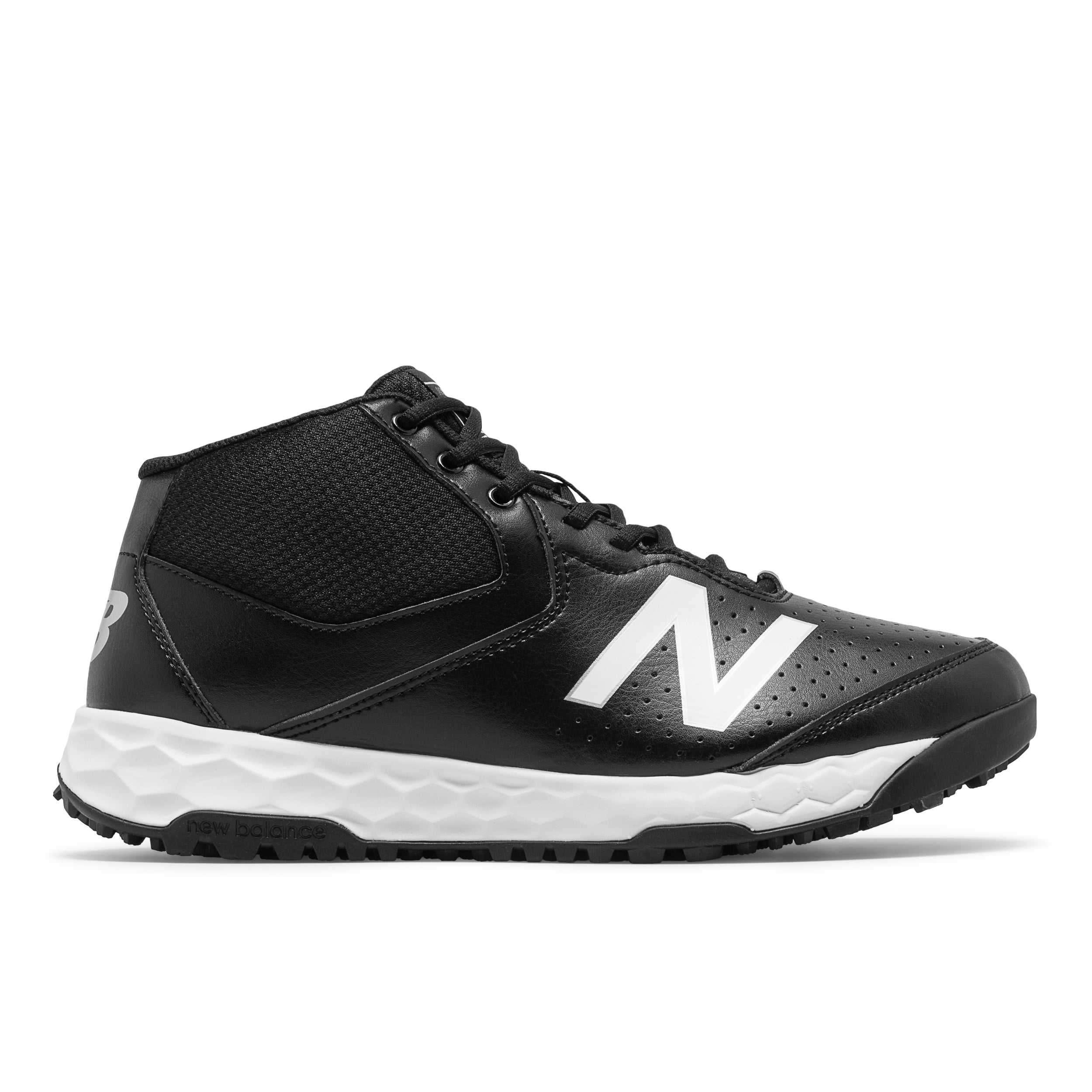NEW BALANCE FRESH FOAM 950 V3 UMPIRE FIELD TURF SHOES - BLACK/WHITE ...