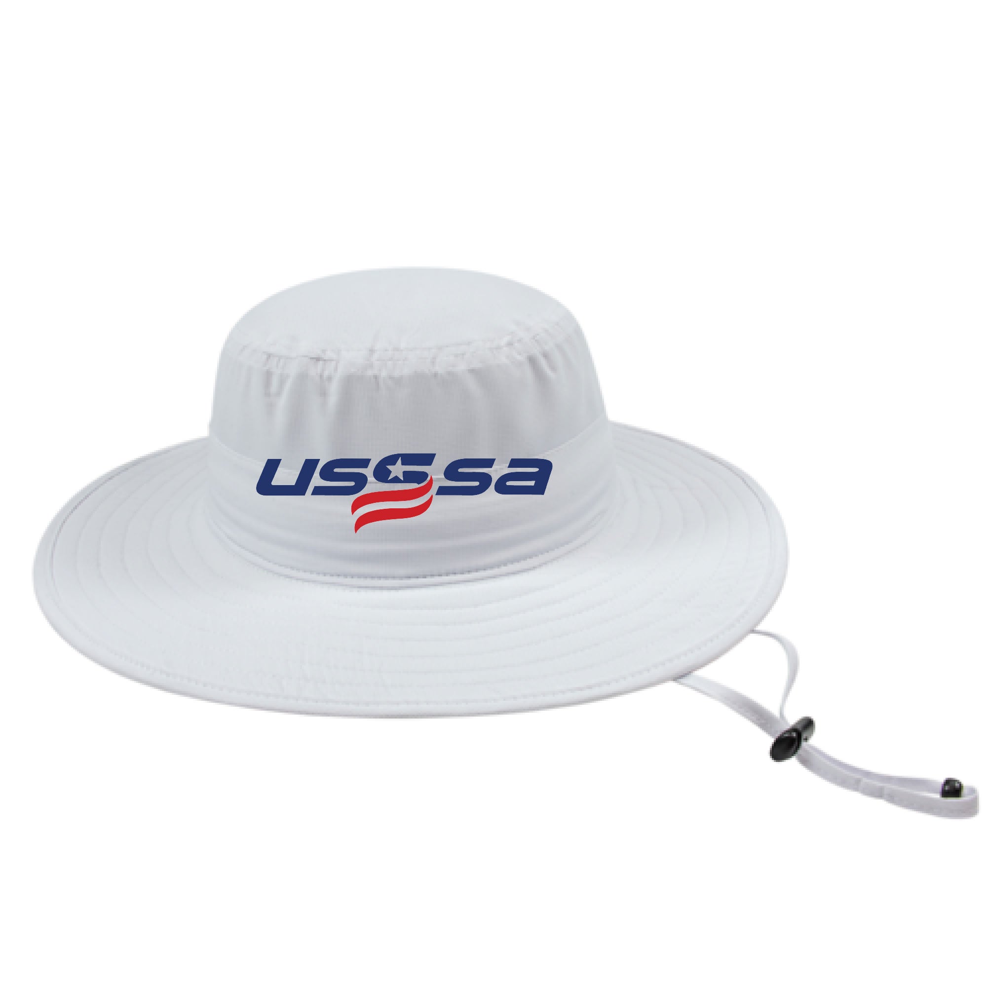USSSA BUCKET HAT - WHITE | Space Coast Complex Pro Shop