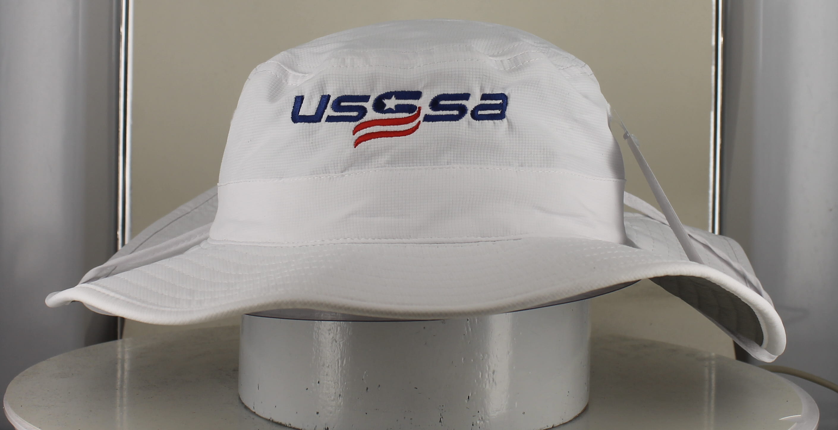2025 USSSA BUCKET HAT - WHITE | Space Coast Complex Pro Shop