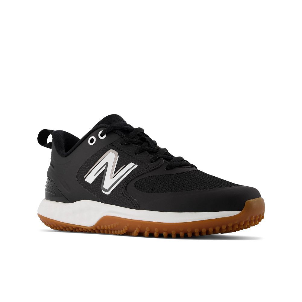 NEW BALANCE FRESH FOAM VELO V3 TURF SHOES - BLACK/GUMSHOE | Space Coast ...