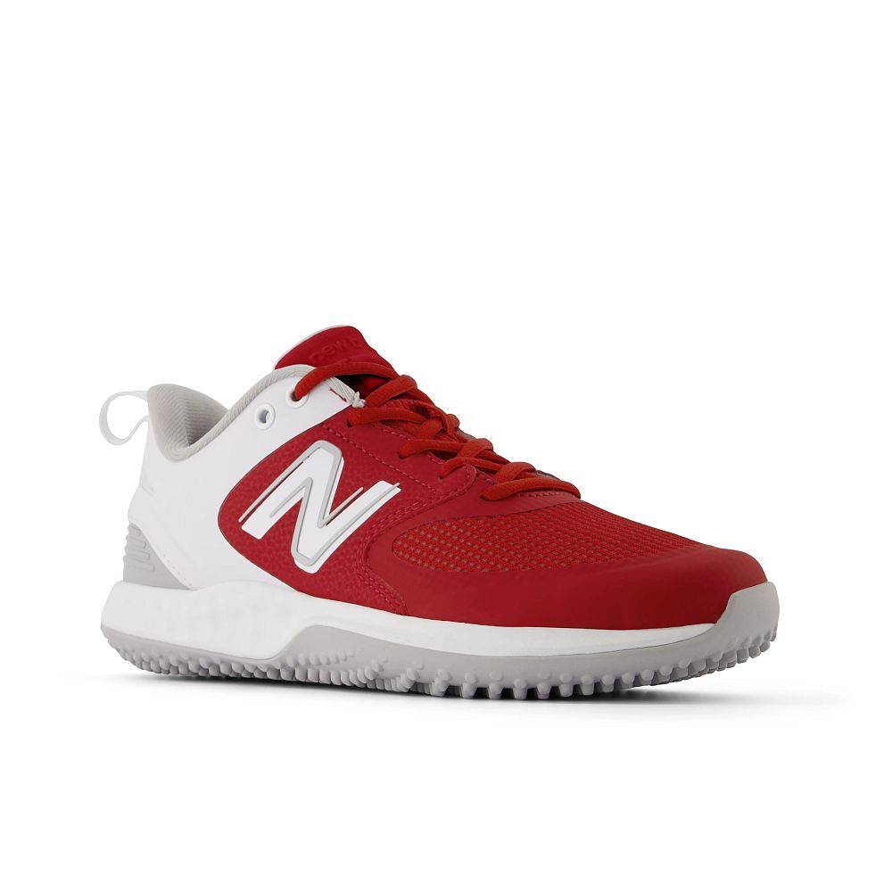 NEW BALANCE FRESH FOAM VELO V3 TURF SHOES - RED/WHITE | Space Coast ...